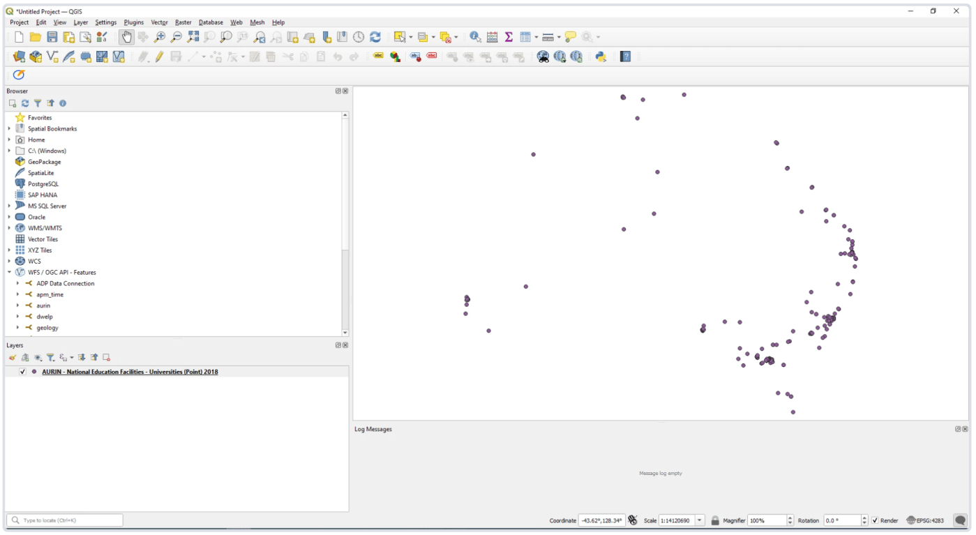 EXPLORE QGIS - AURIN