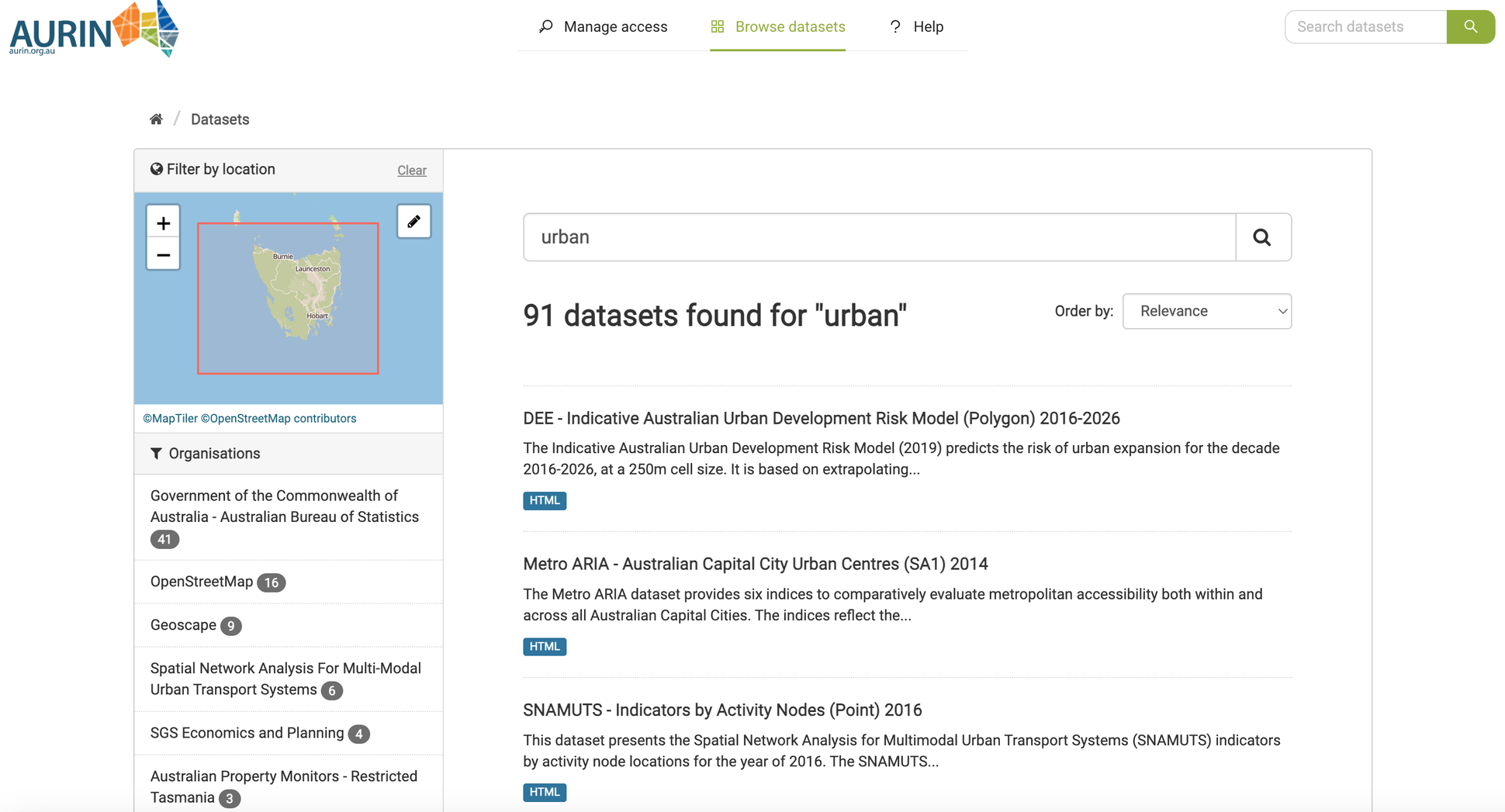 Browse and Access the AURIN Data Catalogue - AURIN